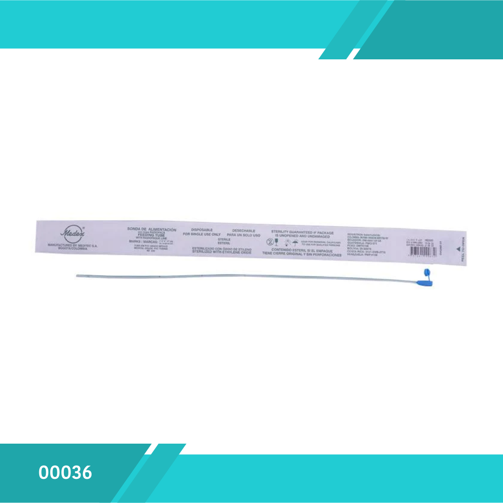 SONDA NASOGÁSTRICA SILASTIC N°06 – Todo Medica