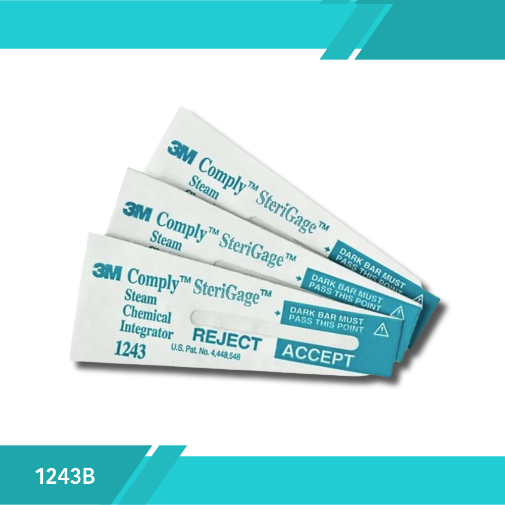 Integrador Químico para Esterilización a Vapor - Comply SteriGage de 3M ...