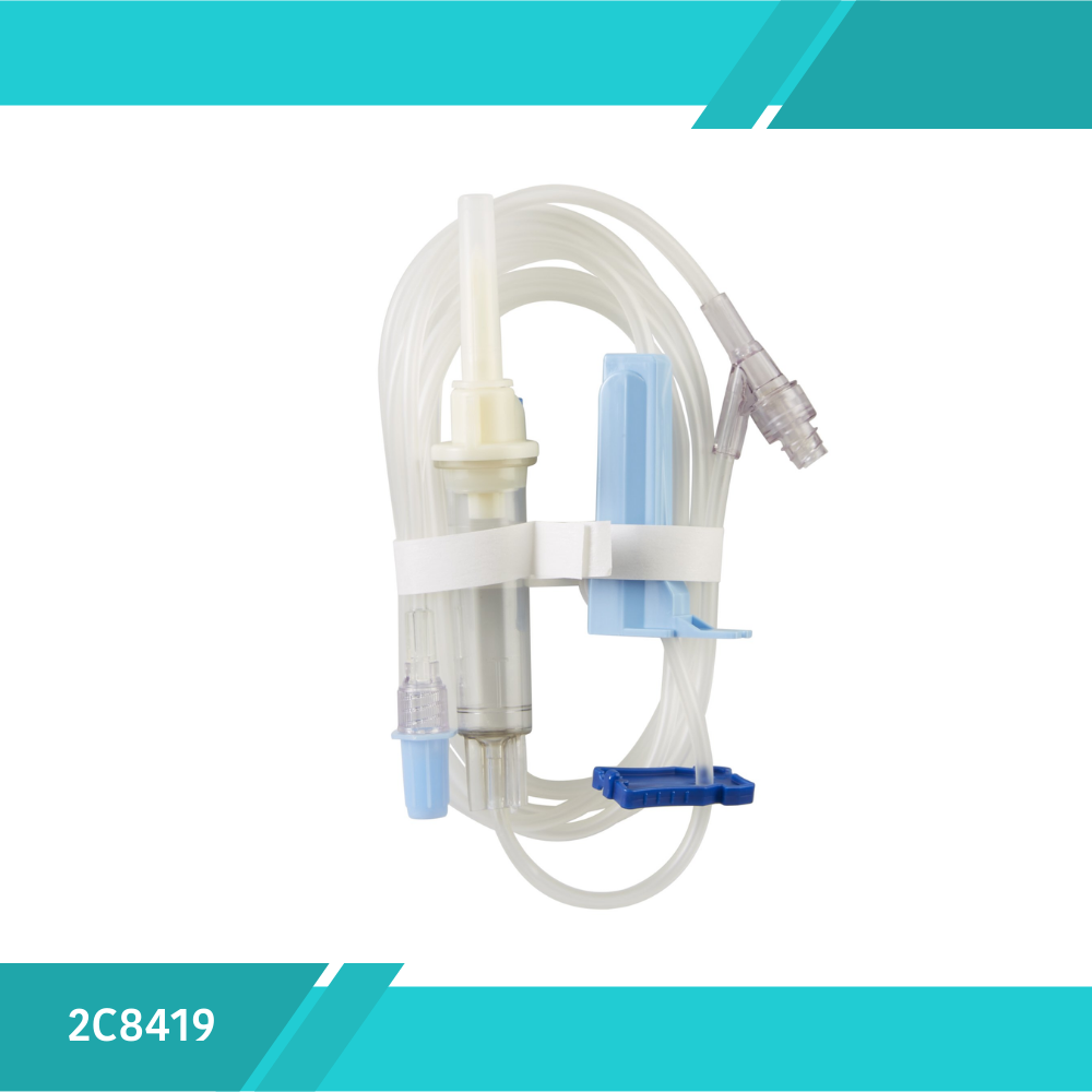 SET P/BOMBA INFUSION BAXTER ADULTO 1/VÁLVULA CJ48 – Todo Medica