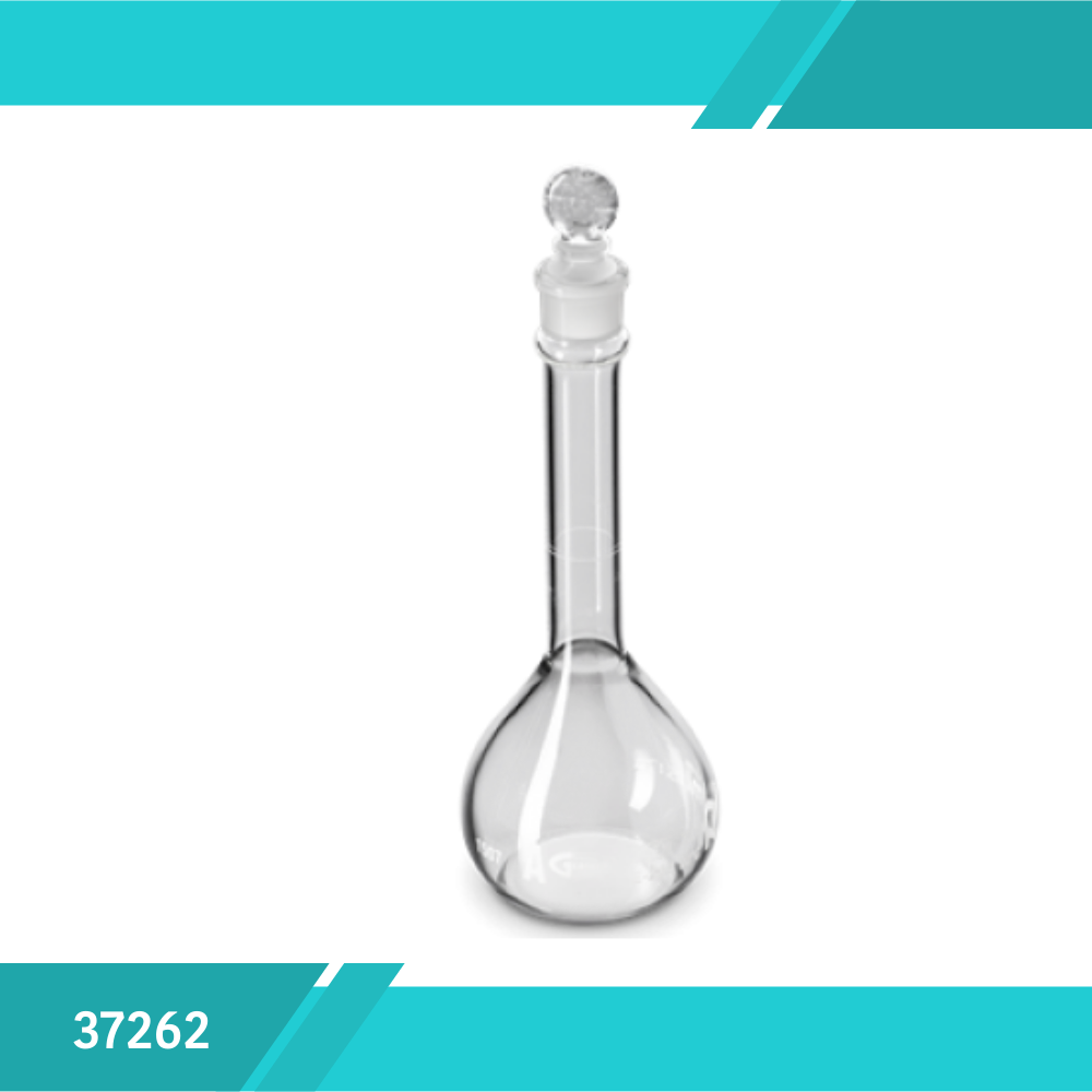 Marca Matraz Aforado Volumétrico C/Tapón de Vidrio 250ML CJ2 – Todo Medica