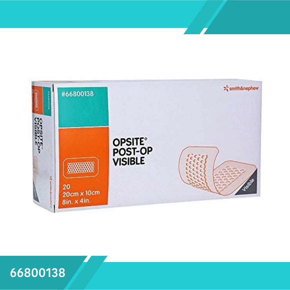 OPSITE POST-OP VISIBLE SMITH&NEPHEW 20X10CM – Todo Medica