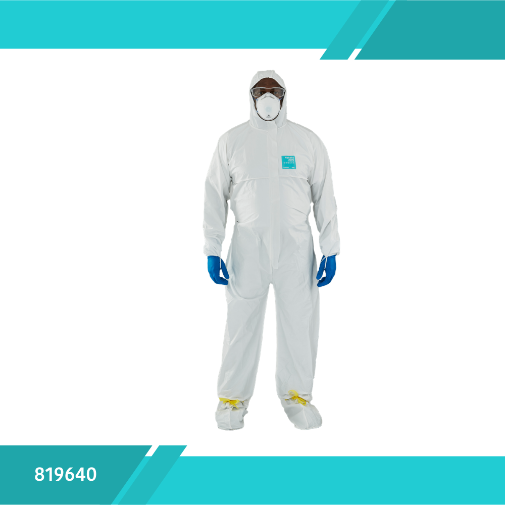TRAJE PROTECCION MICROGARD 2000 STANDARD C/GORRO C/CALCETIN TALLA L ...