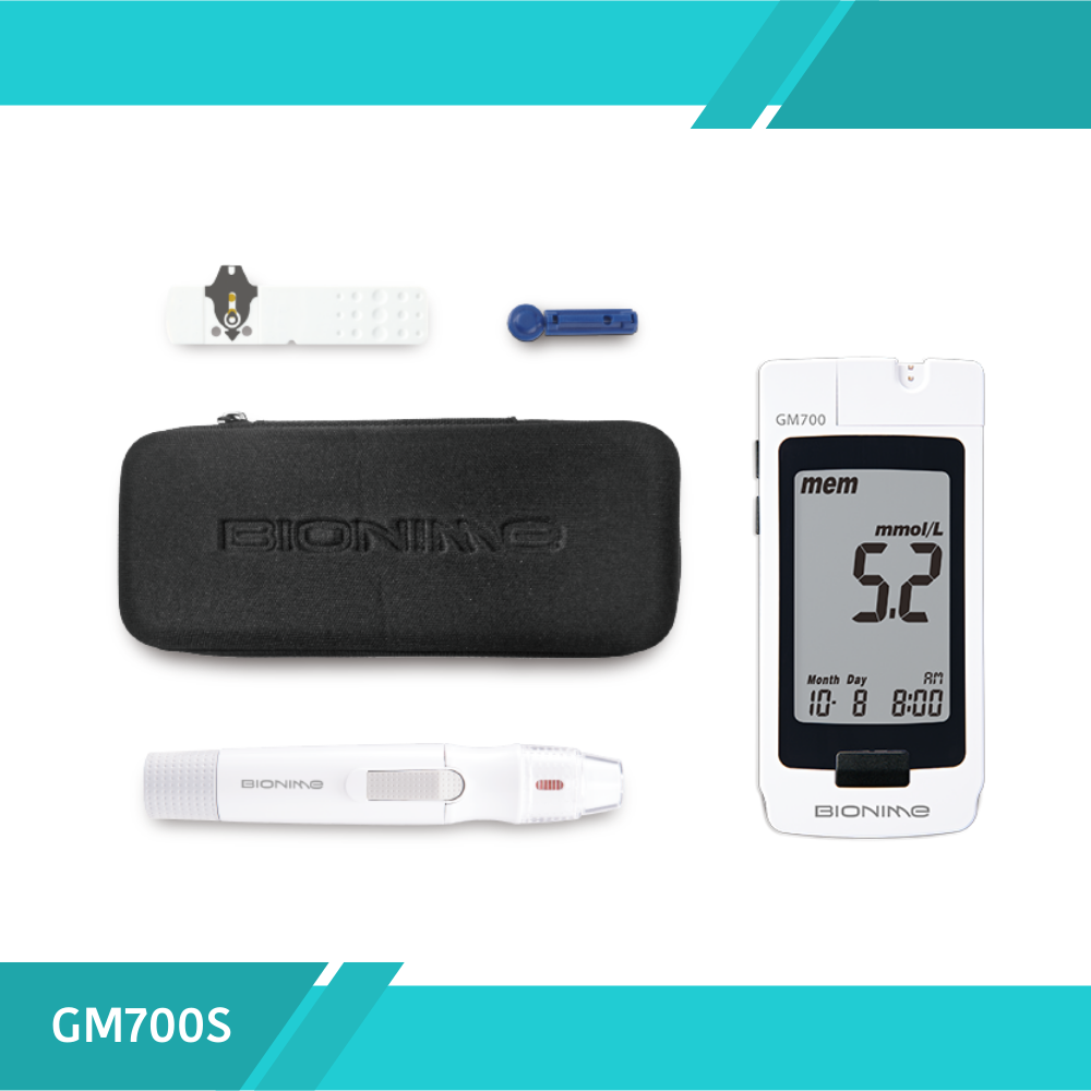 Glucómetro Bionime GM700S - Monitoreo Preciso de la Glucosa con ...