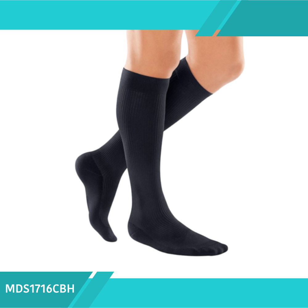 MEDIA COMPRESIÃ“N PARA RODILLA NEGRA HOMBRE 15-30 C – Todo Medica